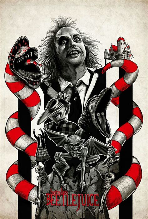 Beetlejuice Beetlejuice Fan Art Tim Burton Movie Beetlejuice Movie