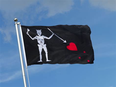 Pirate Edward Teach 3x5 Ft Flag Maxflags Royal Flags