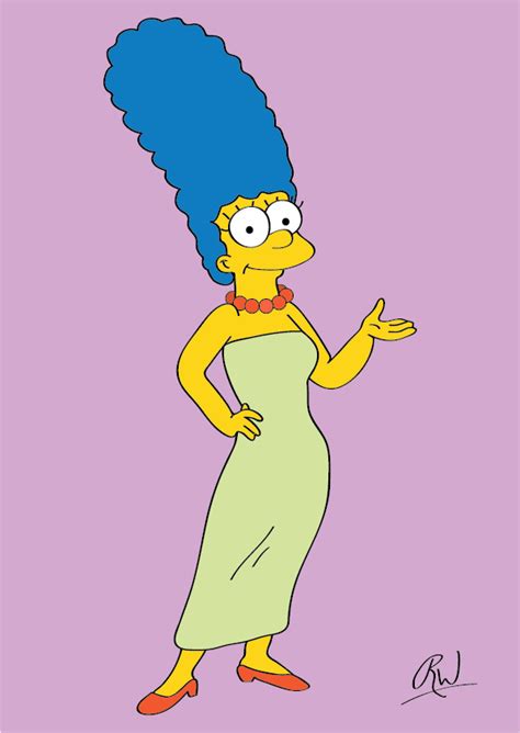 Marge Simpson Illustration By Mootinie On Deviantart