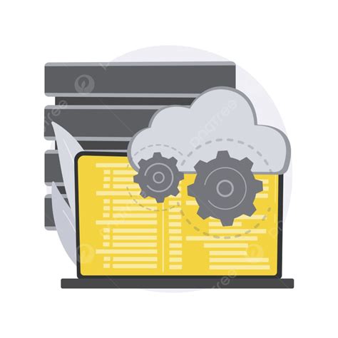 Database Illustration Vector Png Images Database Abstract Concept Vector Illustration