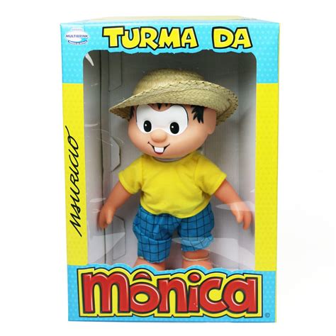 Boneco Turma Da Mônica Chico Bento Clássico Multibrink Mercado Livre