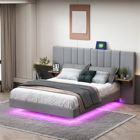 Modfu Polsterbett Doppelbett Funktionsbett Gästebett Verdecktes
