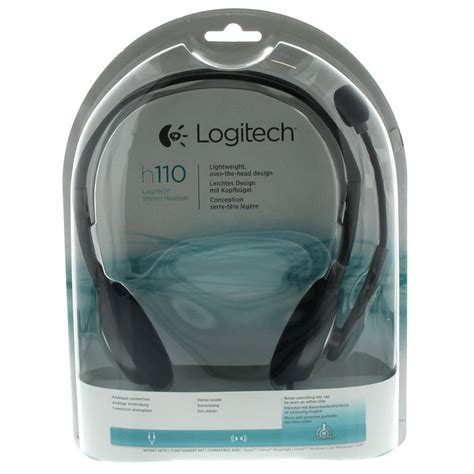 Logitech Stereo Headset H110 Online At Best Price Lulu Oman