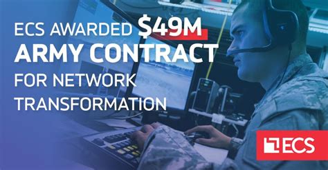 Ecs On Linkedin Ecs Awarded 49m Contract By Us Army In Support Of