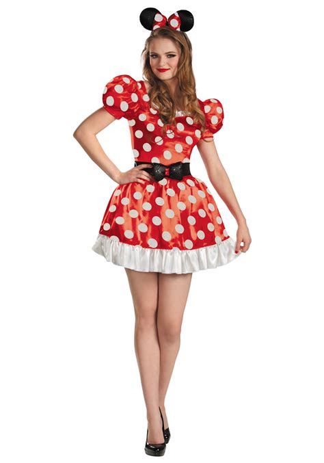Minnie Mouse Classic Adult Costume Screamers Costumes
