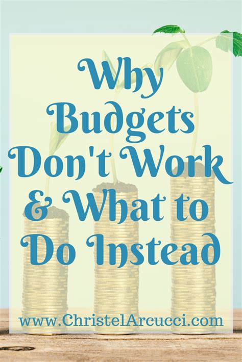 Money Mindset Dont Budget Adventurous Aging ~ Christel