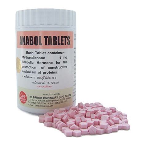 Anabol Tablets 5mg For Muscle Building
