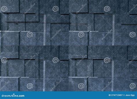Abstract Texture Background Of Culled Concrete Cubes Texture Backgrounds 3d Rendering Stock