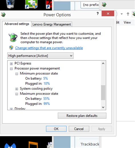 Max Processor State 99 Windows 8 Help Forums
