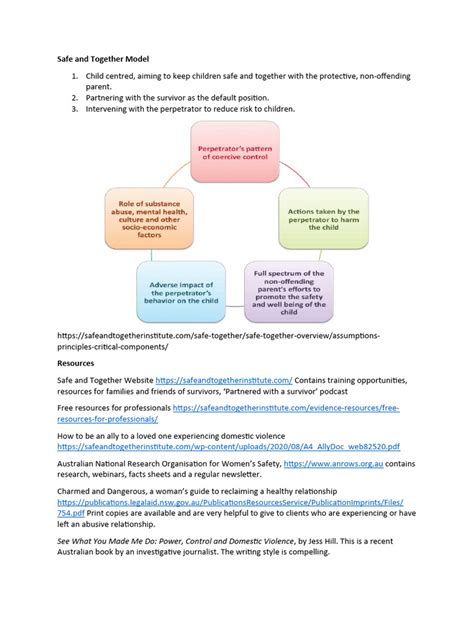 safe and together model pdf
