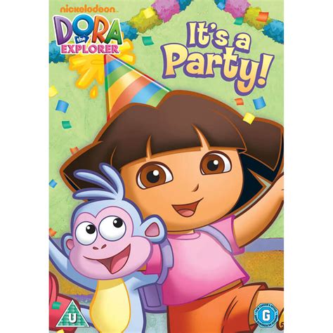 Dora The Explorer Its A Party Dvd Zavvi Uk