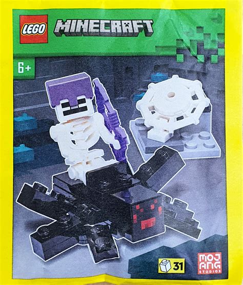 LEGO Minecraft Magazin Nr 15 2023 Mit Spinnenreiter