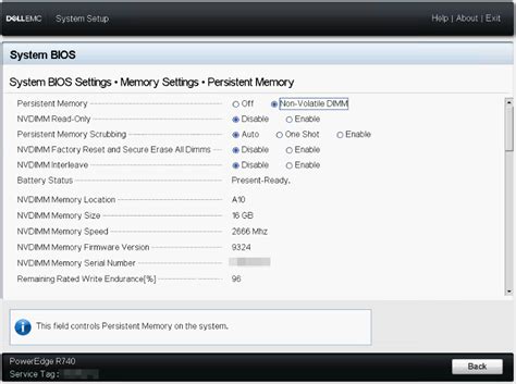 Configure NVDIMM N On A DELL PowerEdge R