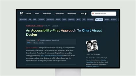 An Accessibility First Approach To Chart Visual Design Fountn
