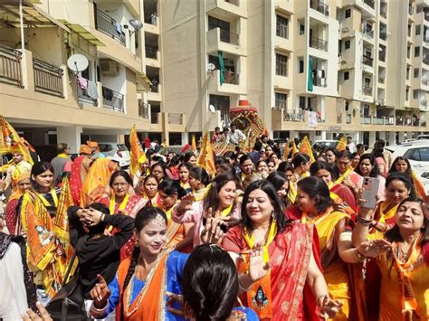 Shiva Parvatis Procession Taken Out On Mahashivratri महाशिवरात्रि पर