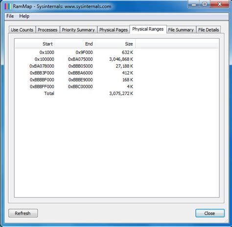 Advanced Physical Memory Analysis Software Windows 7