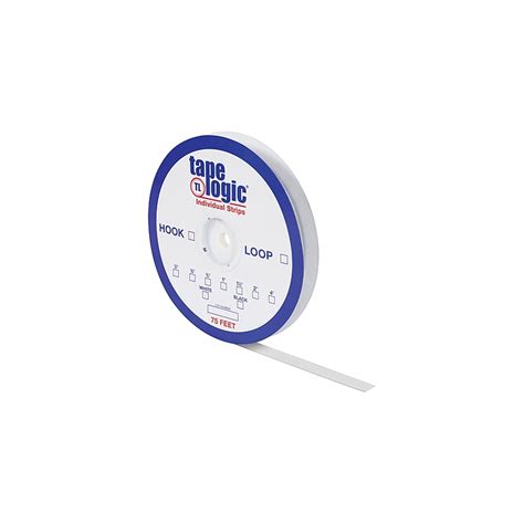 Tape Logic 12 X 75 Individual Tape Loop Strip White Image 1