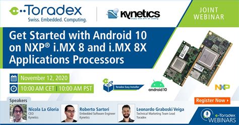 Get Started With Android 10 On NXP I MX 8 And I MX 8X Applications