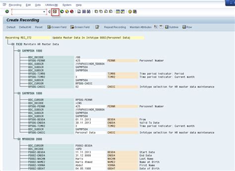 Lsmwupload Master Data Using Batch Input Recordin Sap Community