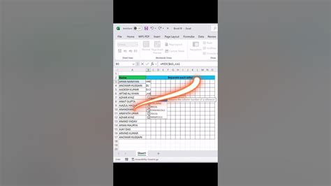 alphabet excel😳 tips excelformula exceltricks excelhacks youtube