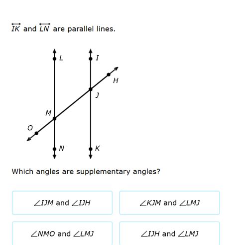 Ik And Ln Are Parallel Lines Studyx