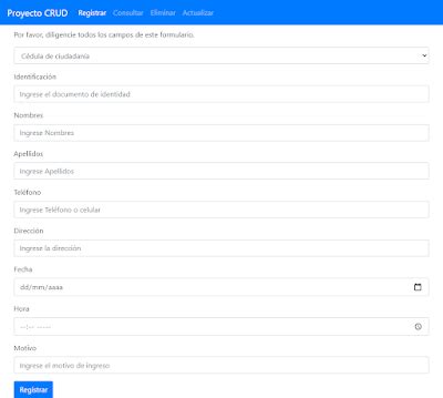 Proyecto Crud En Php Pdo Y Mysql C Digo Fuente Registro Personas
