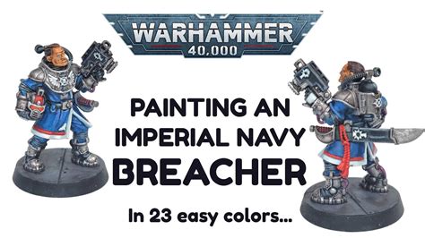 Painting An Imperial Navy Breacher From Games Workshops Kill Team