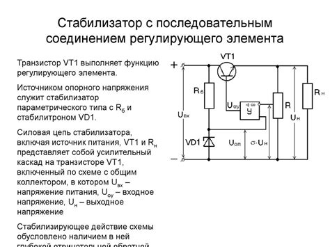 Стабилизаторы напряжения и тока - презентация онлайн