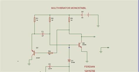 SUCCESSFUL PEOPLE CARA MEMBUAT RANGKAIAN MULTIVIBRATOR MONOSTABIL PADA PROGRAM PROTEUS