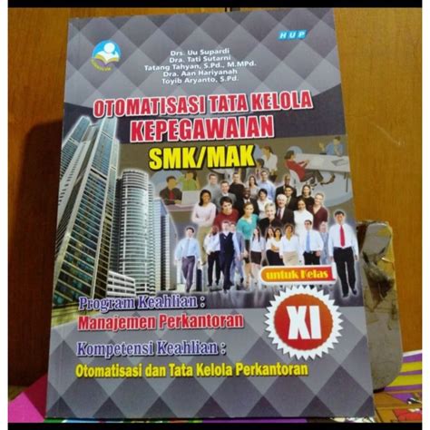 Jual BUKU OTOMATISASI TATA KELOLA KEPEGAWAIAN KELAS XI SMK Shopee