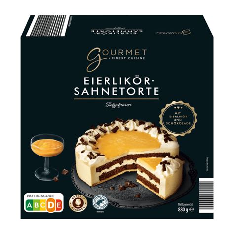GOURMET FINEST CUISINE Eierlikör Sahnetorte von ALDI Nord ansehen