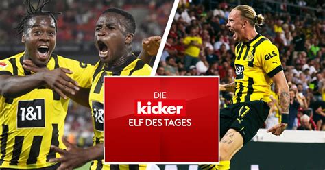 Kicker Stellt Seine Elf Des Tages Vor Gleich Drei Dortmunder Sind