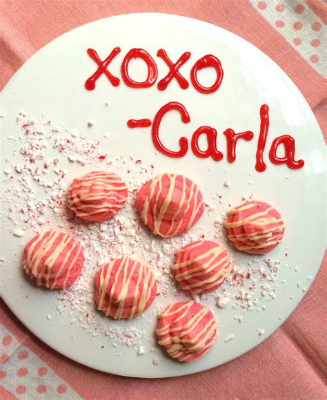 Peppermint White Chocolate Meringues Carla Hall