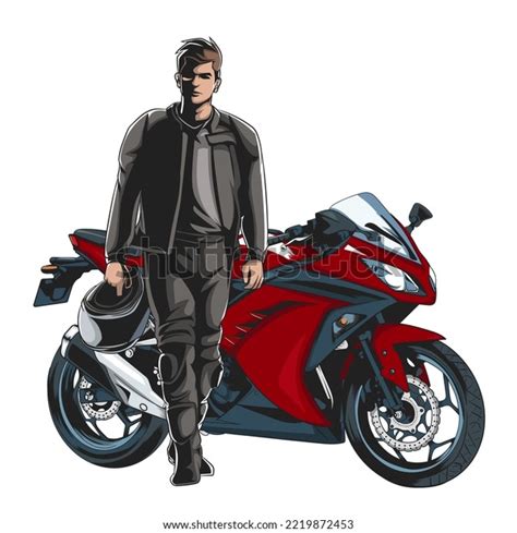 Motor Racing Born Ride Motorcycle Vector Stock Vector Royalty Free Shutterstock