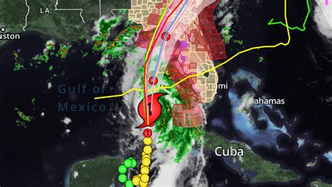 Hurricane Idalia Live Interactive Radar