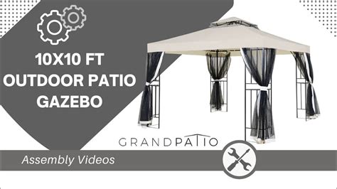 Mainstay Gazebo Instructions At Rebecca Skinner Blog