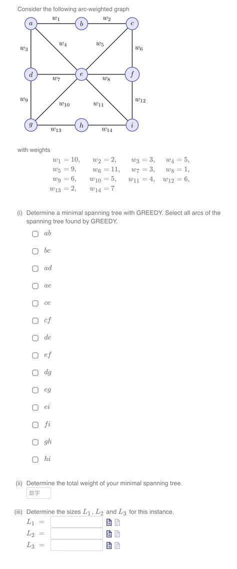 Solved Consider The Following Arc Weighted Graph With