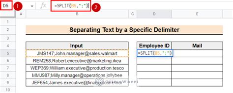 How To Use SPLIT Function In Google Sheets 5 Ideal Examples