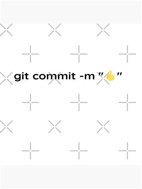 Git Commit M Fuck Poster For Sale By Funnycoders Redbubble