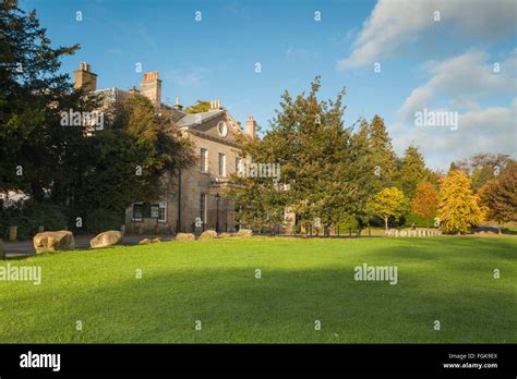 Autumn Morning At Stanmer House East Sussex England South Downs