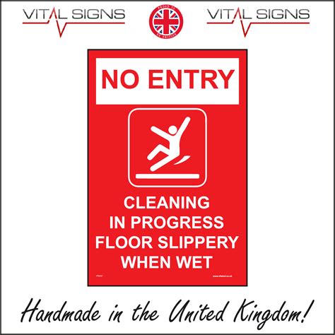 200 X 300mm 8 X 12 3mm Standard Foamex Foamboard Pr237 No Entry Cleaning In Progress Floor