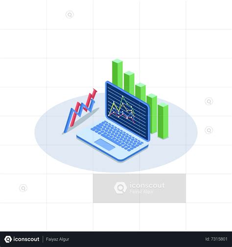 Data Graph Animated Illustration Download In Json Lottie Or Mp4 Format