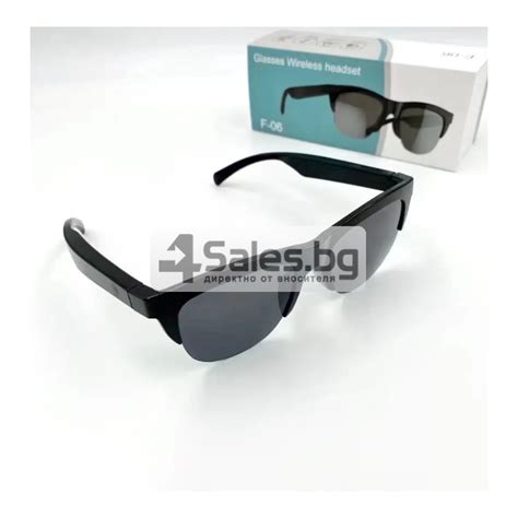Слънчеви очила с вградени колонки за слушане на музика по всяко време Tv498 ⭕️ ТОП Цена ️