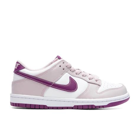 Dunk Low Gs White Viotech Platinum Violet Feature