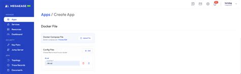 Megaease Cloud 用户手册 Docker 应用 和 Apm