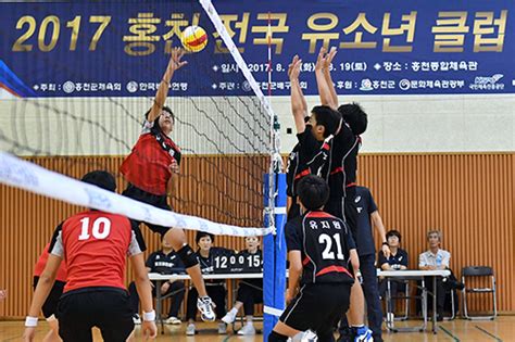 배구 꿈나무들 홍천으로 모여라