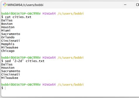 How To Use Sed To Remove Every Other Line In File Collecting Wisdom