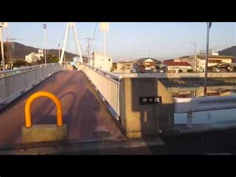 香川県綾歌郡宇多津町二級河川大束川仲の橋 YouTube