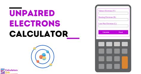 Unpaired Electrons Calculator Online