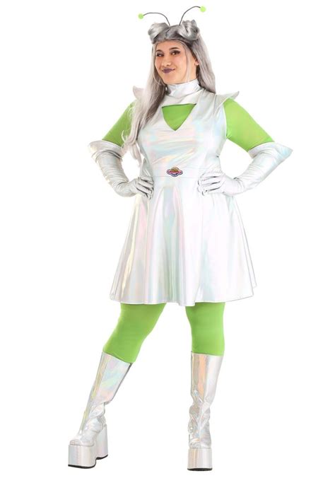 Plus Size Outer Space Alien Womens Costume Plus Size Costume Alien
